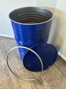 210L Brand New UN Approved Open Top Steel Drum - FlowBin Supply